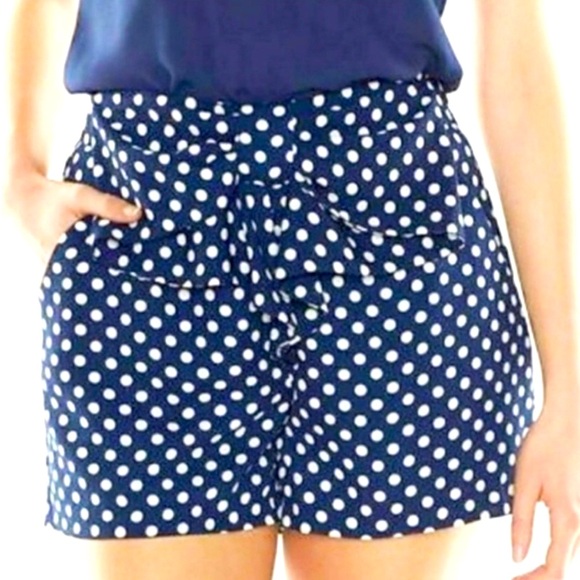 Disney | Shorts | Disney X Lauren Conrad Minnie Mouse Blue Polka Dot ...